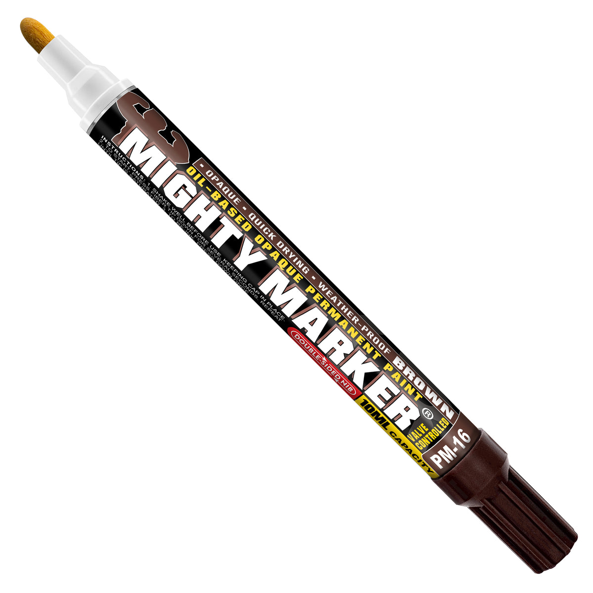 PM-16 Mighty Marker Oil-Based Paint Marker – IndustrialMarkingPens