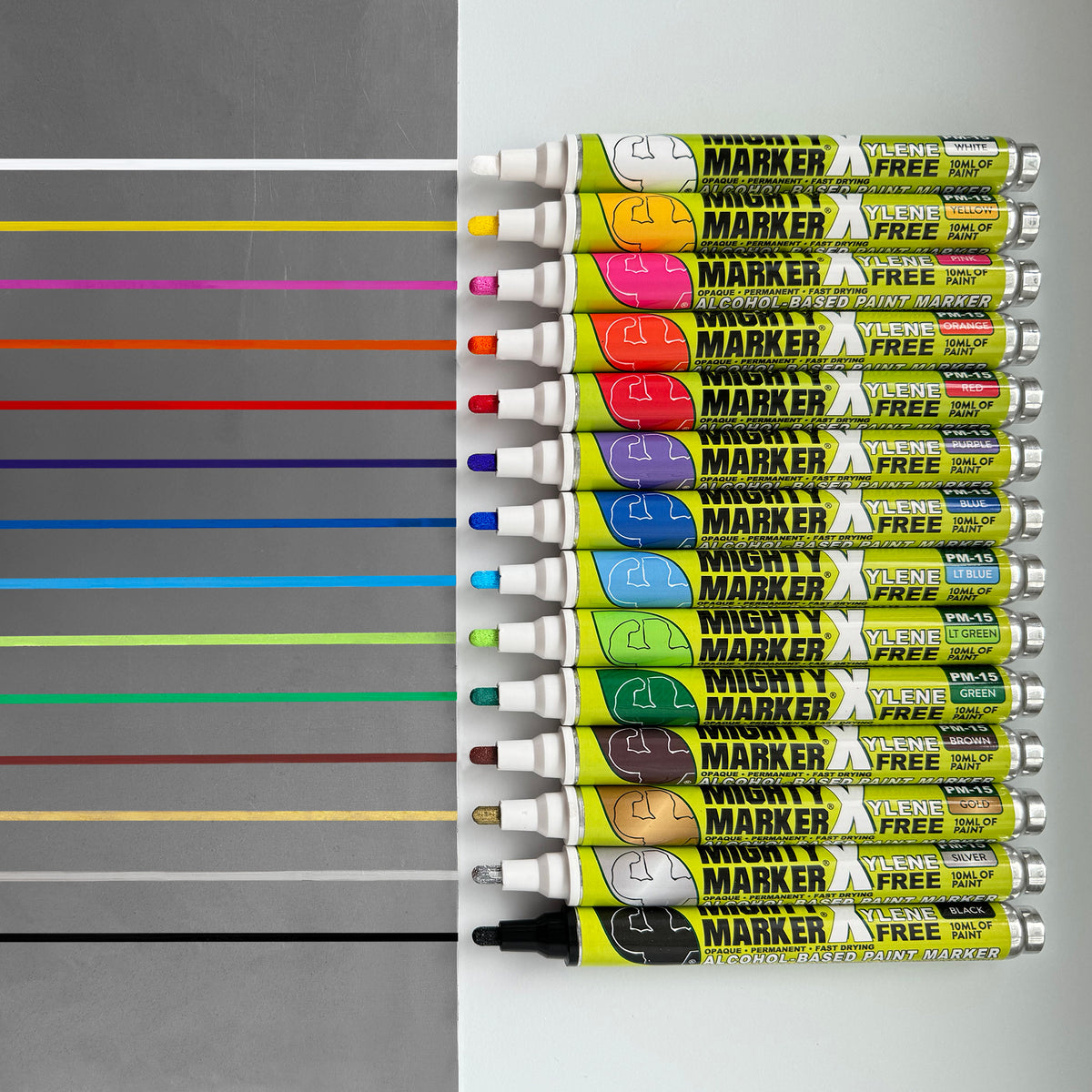 PM-15 Mighty-X-Marker Alcohol-Based Paint Marker - Box of 12 ...